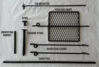 The Granite Campfire Pole Cooker for your outdoor trip | Campstuffs.com