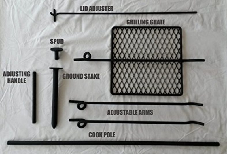 The Granite Campfire Pole Cooker for your outdoor trip | Campstuffs.com