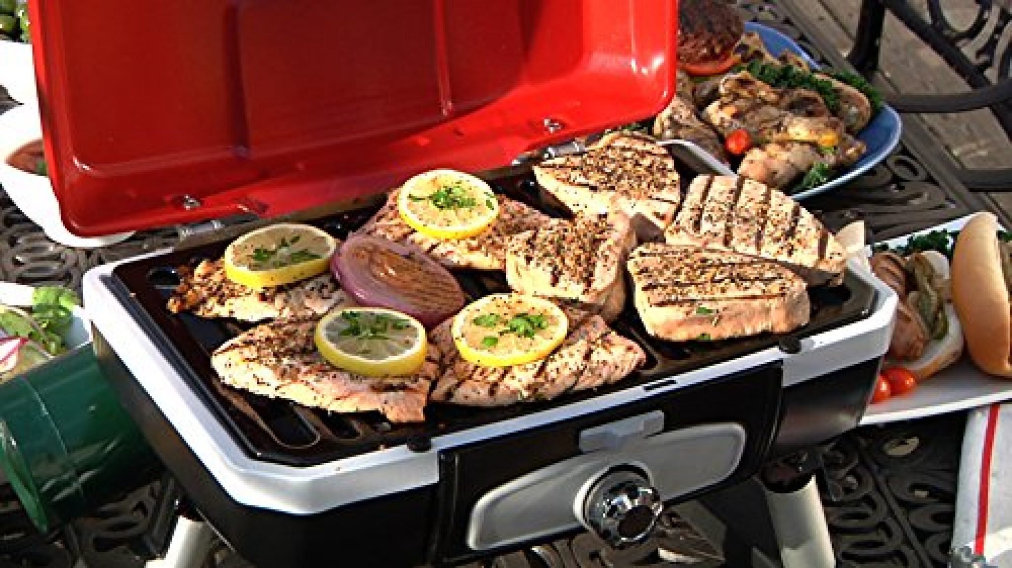 Cuisinart CGG-180T Petit Gourmet Portable Tabletop Gas Grill - Camp Stuffs