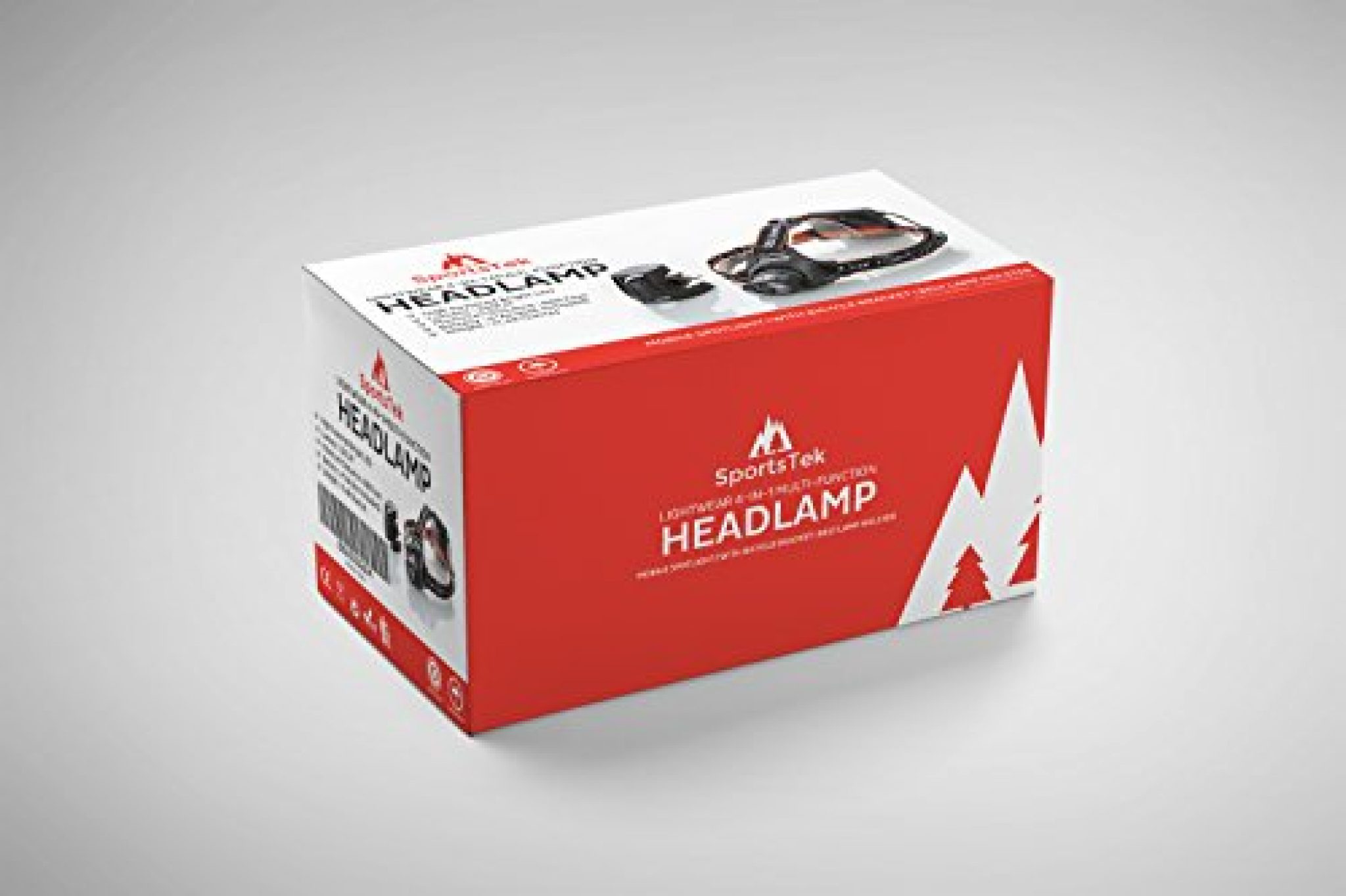 SportsTek Headlamp Lightwear 4-in-1 LED 220 Lumens - Camp Stuffs