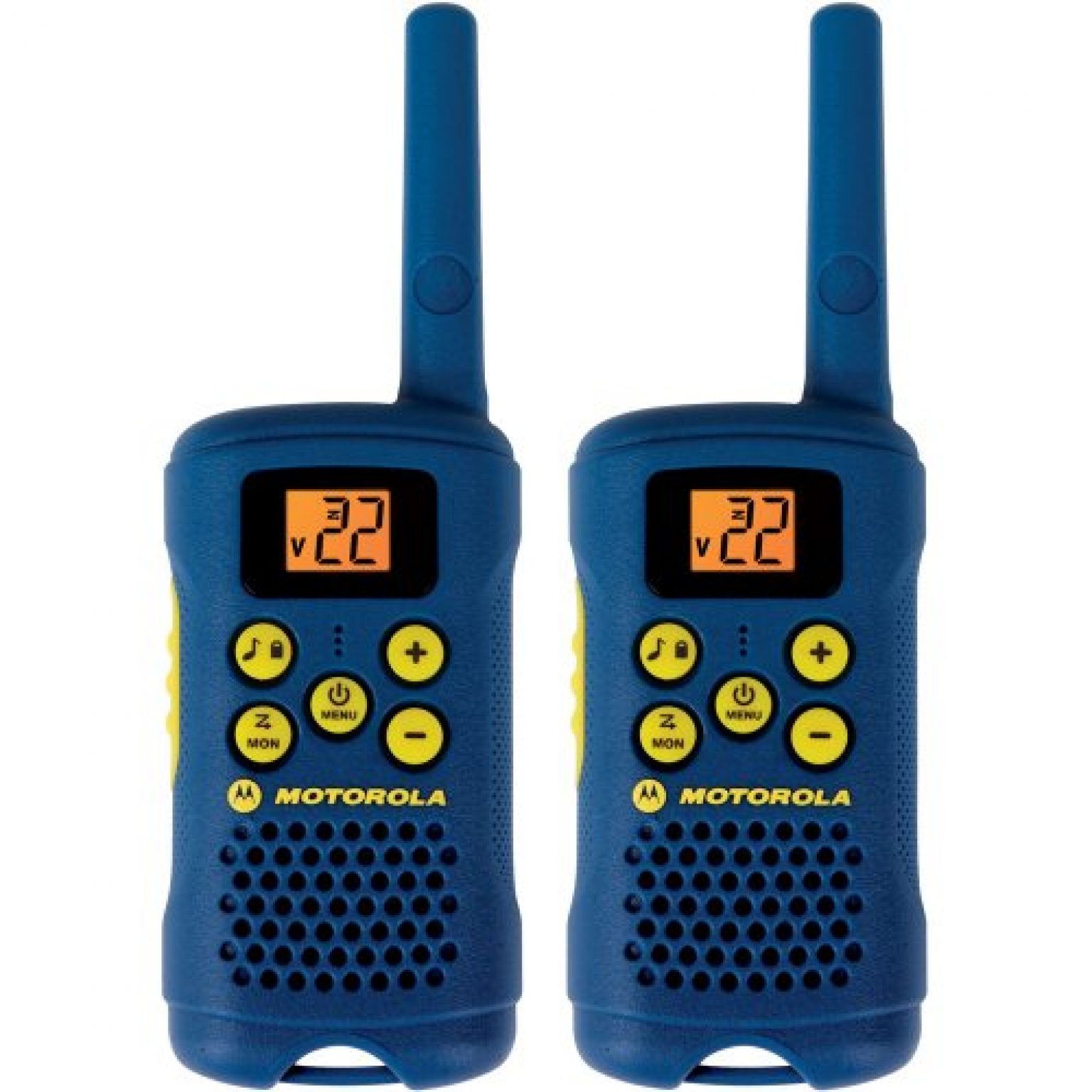 Motorola MG160A 16-Mile Range 22-Channel FRS/GMRS Pair of Two-Way Radio ...