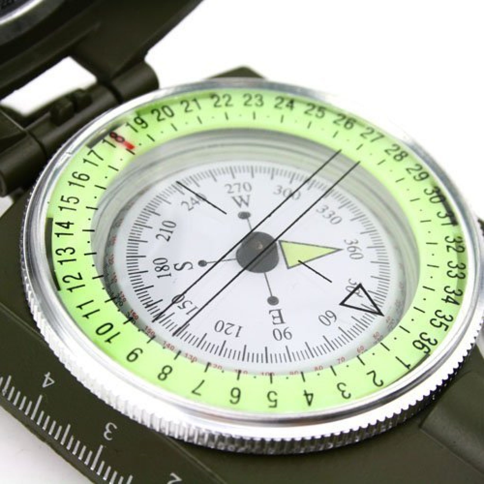 Paceri (TM) Military Prismatic Sighting Outdoor Compass With Pouch ...