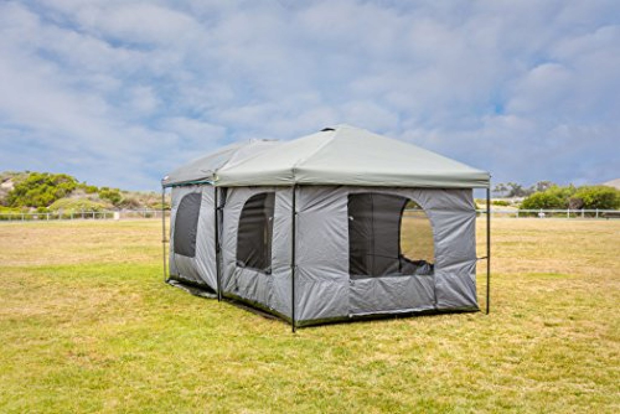 Standing Room 100 hanging Family/Cabin Camping Tent - Camp Stuffs