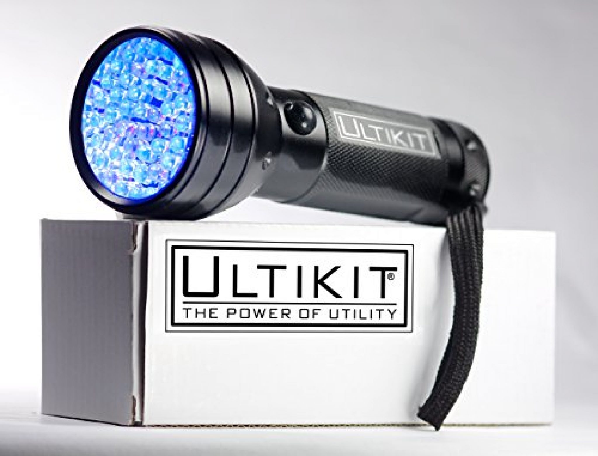 ULTIKIT® 51 LED - UV Ultraviolet Flashlight Blacklight, Wide Beam, Spot ...