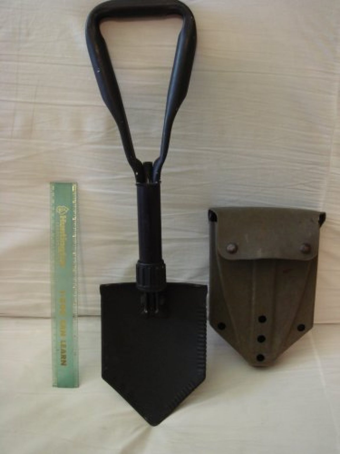 USGI Military Surplus Army Entreching Tool Shovel + Carrier Case - Camp ...