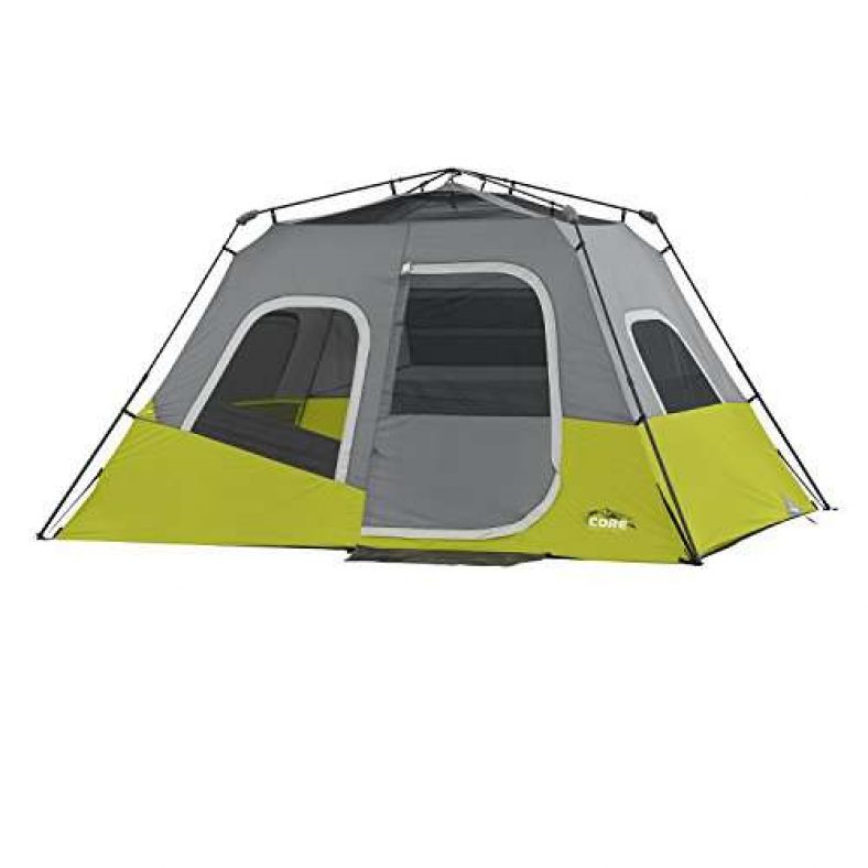 CORE 6 Person Tent - Instant Cabin Core Tents - Camp Stuffs