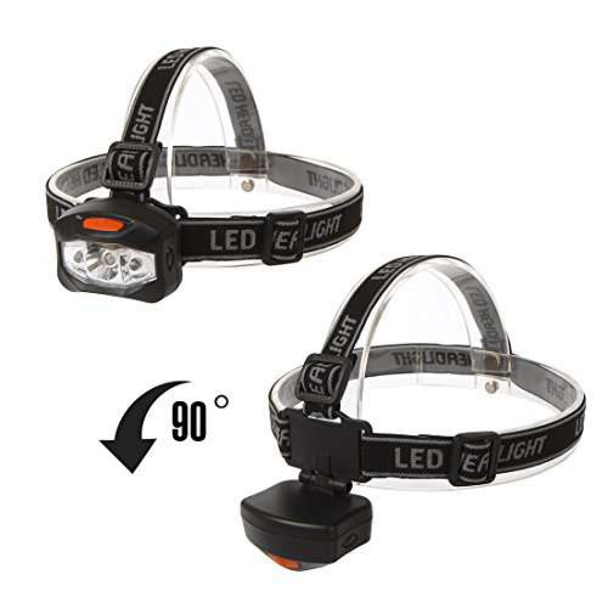 EverBrite 6-pack 3AAA Super Bright LED Headlamp Flashlight with 2 Red ...